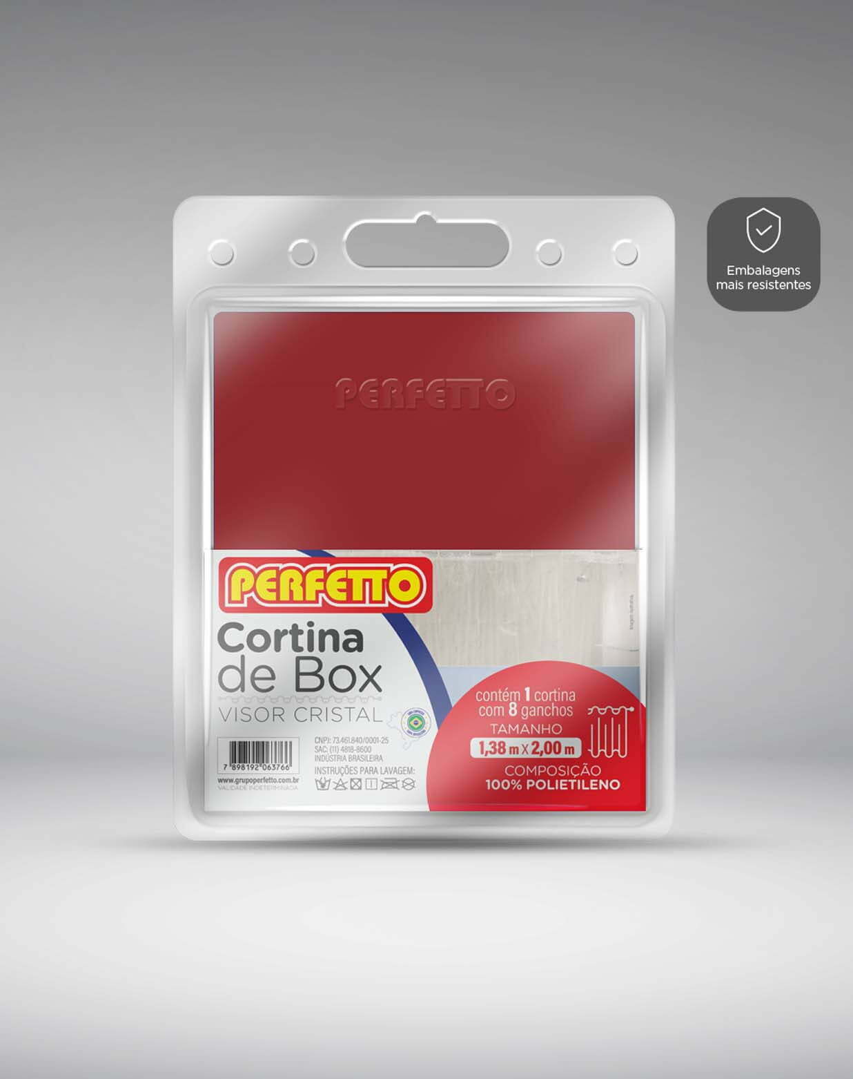 CORTINA DE BOX VISOR - CRISTAL - Grupo Perfetto
